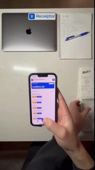 Receiptor On Linkedin Expensemanagement Savetime Receiptor Expensetrackerapp Fintech Ai