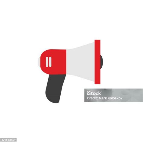 만화 스타일의 라우드 스피크 고립 된 아이콘 벡터 그래픽 아이콘에 대한 스톡 벡터 아트 및 기타 이미지 아이콘 맑은 하늘 배경 주제 Istock