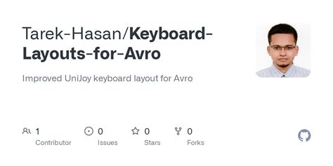 GitHub Tarek Hasan Keyboard Layouts For Avro Improved UniJoy