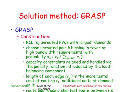 Ppt A Grasp With Path Relinking Heuristic For Pvc Routing Powerpoint Presentation Id5205518