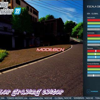 Color Grading Editor ESPANOL V1 0 FS22 Mod Farming Simulator 22 Mod