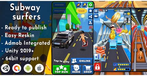 Buy The Best Subway Surfers Unity Project For Developers