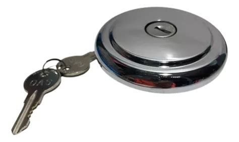 Tapon Gasolina Universal Con Llave F3 Cromado Cuna Encanta Envío Gratis