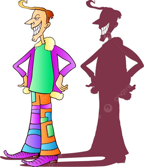 Funny Eccentric Guy Caricature Cartoon Fashion Vector Caricature Cartoon Fashion Png And