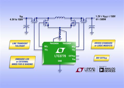 Super Efficient V Synchronous Buck Boost Controller Eliminates Surge Protection Devices