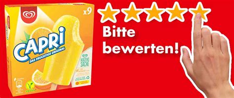 Langnese Capri Eis Ist Vegan