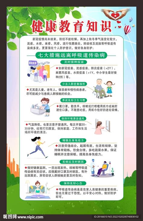 健康教育海报设计图 广告设计 广告设计 设计图库 昵图网