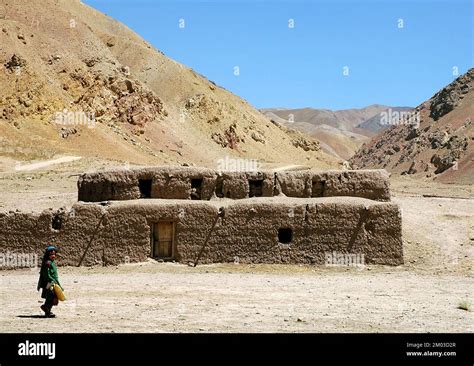 A Small Village Between Chaghcharan And The Minaret Of Jam Ghor