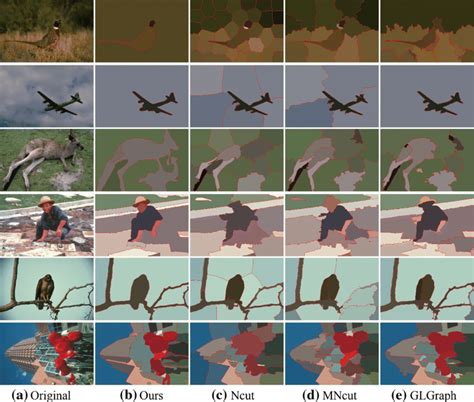 Visual Segmentation Results Given By Various Algorithms Download Scientific Diagram