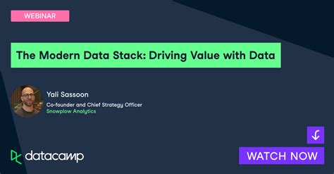 The Modern Data Stack Driving Value With Data Datacamp