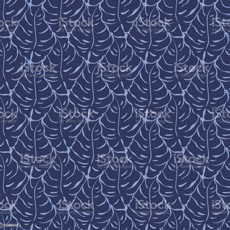 몬스 테라와 완벽 한 패턴 나뭇잎 실루엣 동향 열 대 배경입니다 벡터 일러스트 0명에 대한 스톡 벡터 아트 및 기타 이미지 0명 관목 꽃 나무 Istock