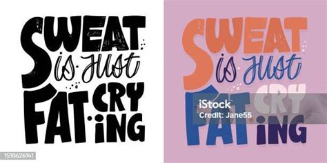 체육관에 대한 귀여운 손으로 그린 낙서 레터링 엽서 티셔츠 디자인 머그잔 프린트 티셔츠 디자인 레터링 아트 T 셔츠에 대한 스톡 벡터 아트 및 기타 이미지 Istock