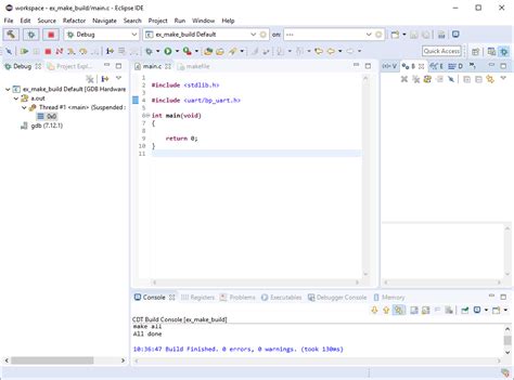 GCC Toolchain Eclipse Setup Guide Debug Configuration JBLopen