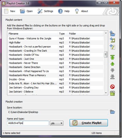 Create Music Playlists In Seconds With Playlist Creator