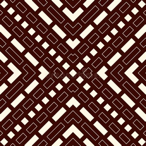 Diagonal Dashed Lines Abstract Background Outline Seamless Pattern With Geometric Motif Simple