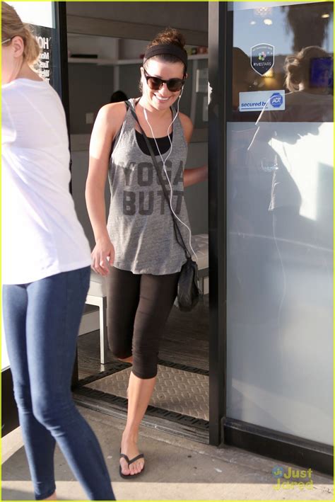 Lea Michele Treats Herself To A Spa Day After Filming Flees 700th