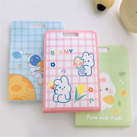 답례품 디어유 큐티 손잡이형 파일 각종 사무실 서류 프린트물 문서 계약서 수납 보관 정리