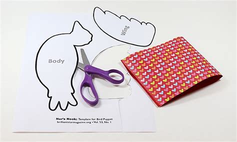Nurs NookFly With Equality Make A Bird Puppet Brilliant Star