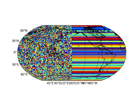 Python Map Projection And Forced Interpolation Stack Overflow