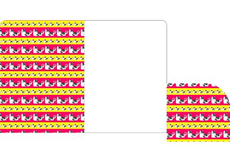 File Folder Design With Cat Pattern Themefile Folder Design With Cat