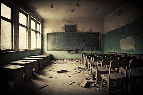 Empty Classroom Stock Illustration Illustration Of Hall 272773619