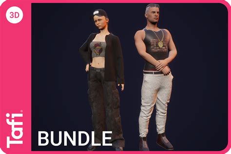 Street Bundle From Tafi D Clothing Unity Asset Store
