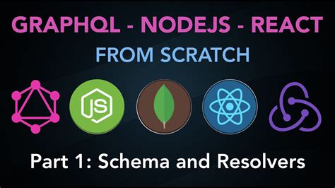 Graphql Nodejs React From Scratch Part 1 Schema And Resolvers Youtube