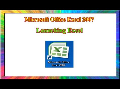 Introduccion A Excel Office 2007 Microsoft Youtube