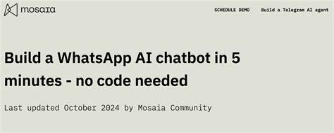 Build A Whatsapp Ai Agent In 5 Minutes