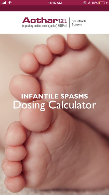 Acthar Is Dosing Calculator By Mallinckrodt Llc