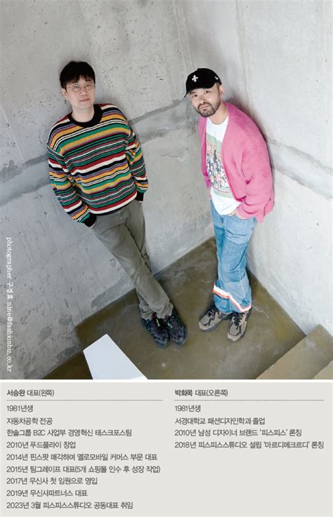 패션비즈 박화목·서승완ㅣ피스피스스튜디오 공동대표 ‘마르디 해외 포함 1500억 도전