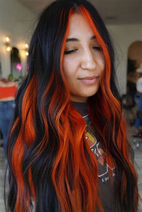 30 Ideas Of Black Hair With Highlights To Juice Up Your Look Black