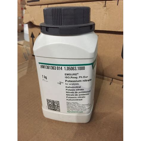 Jual Kno3 Kalium Nitrat Potassium Nitrate Emsure Merck 1 Kg Kab