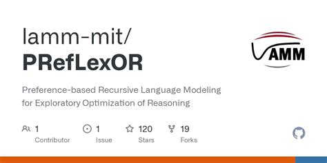 Github Lamm Mitpreflexor Preference Based Recu Ainave