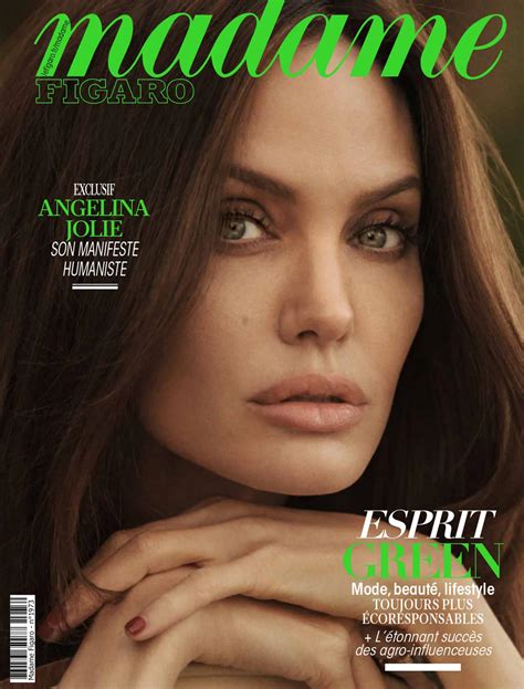 Angelina Jolie Covers Madame Figaro June 17th 2022 By Lachlan Bailey