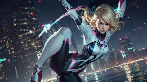 Amazing Spider Gwen 4k Wallpaperhd Superheroes Wallpapers4k