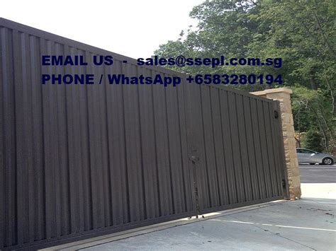 Solid Metal Fence Panels Singapore Specialized Engineering Pte Ltd