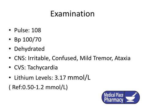 Ppt Lithium Toxicity Powerpoint Presentation Free Download Id
