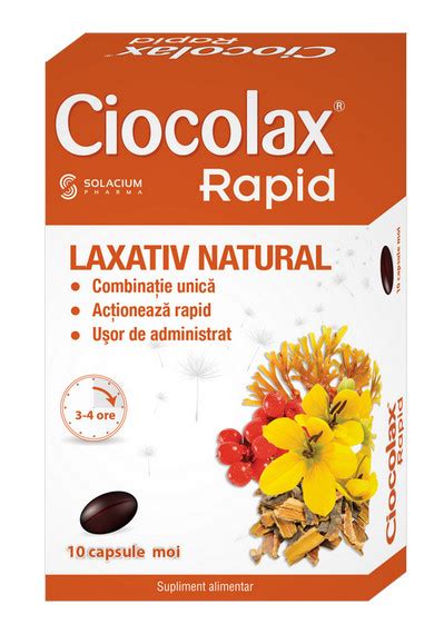 Ciocolax Rapid X 10 Capsule Solacium