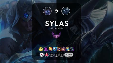 Sylas Mid Vs Lissandra Kr Master Patch 148 Youtube