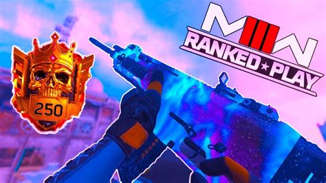 1 CONSOLE PLAYER VS MW3 RANKED PLAY ROAD TO TOP 250 YouTube
