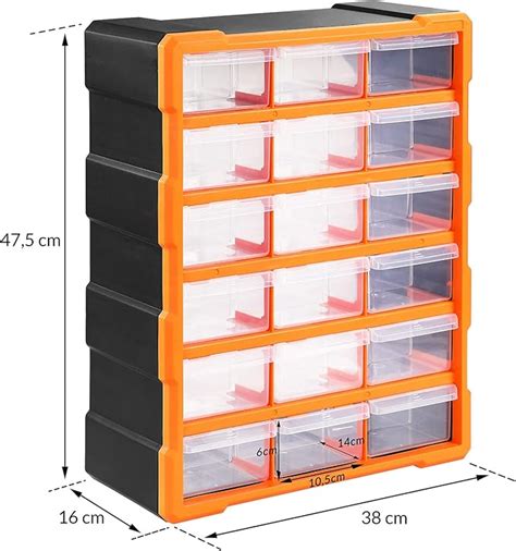 Sorting Box With 18 Boxes Goods