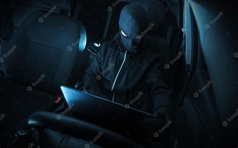 Premium Photo Hacking Car Systems