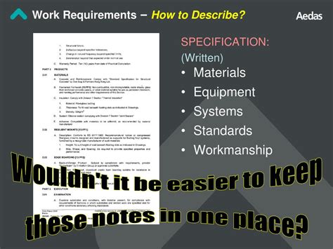 Ppt What A Qs Sees In Technical Specification Powerpoint