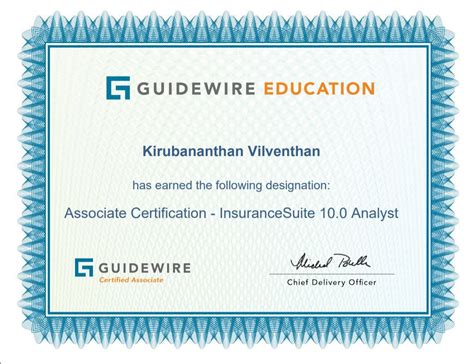 Kirubananthan V On Linkedin Learning Success Certifiedprofessional Guidewire
