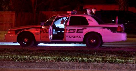 Tampa Police Cruiser Broken Into And Set On Fire Police Say
