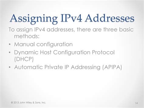 Lesson 10 Configuring Ipv4 And Ipv6 Addressing Ppt Download
