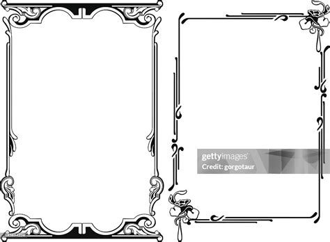 Two Frames High Res Vector Graphic Getty Images