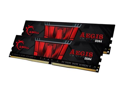 G Skill Aegis 32gb 2 X 16gb 288 Pin Pc Ram Ddr4 3200 Pc4 25600 Memory Kit Model F4 3200c16d