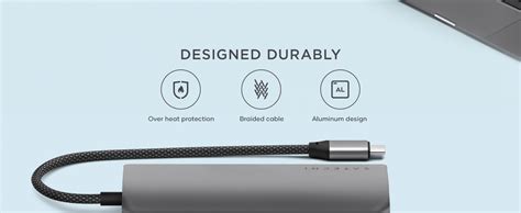 Satechi 8 In 1 Usb C Hub Multiport Adapter V3 8k Hdmi 100w Charging 4 Usb Data